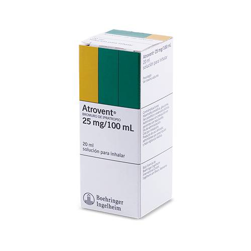 Drogas S&S - ATROVENT 0.025% SOL. PARA INHA LAR X 20 ML