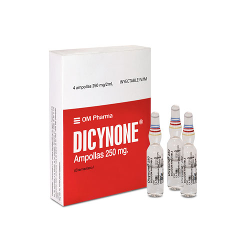 Drogas S&S - DICYNONE 250 MG/2ML CAJA X 4 AMPS