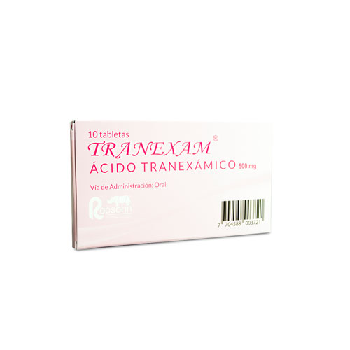 Drogas S&S - TRANEXAM 500 MG CAJA X 10 TABS