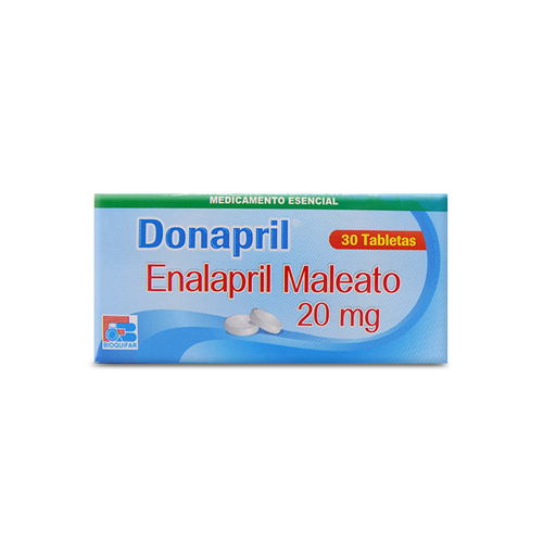 Drogas S&S - DONAPRIL 20 MG CAJA X 30 TABS