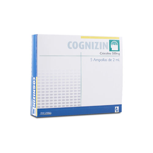 Drogas S&S - COGNIZIN 500 MG X 2 ML CAJA X 5 AMP