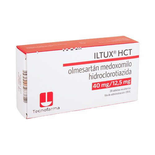 Drogas S&S - ILTUX HCT 40/12.5 MG CAJA X 28 COMP