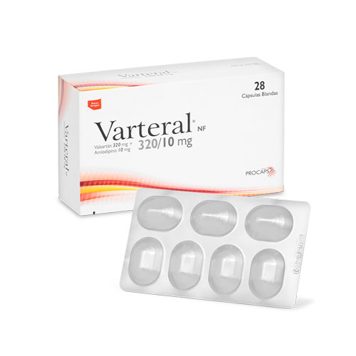 Drogas S&S - VARTERAL 320/10 MG CAJA X 28 CAPS