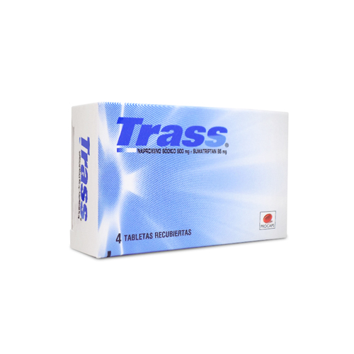 Drogas S&S - TRASS 500/85 MG CAJA X 4 TABS