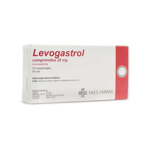 Drogas S&S - LEVOGASTROL 25 MG CAJA X 15 COMP
