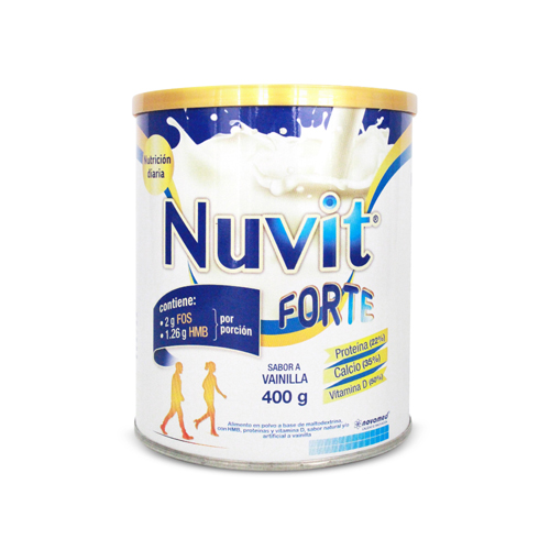 Drogas S&S - NUVIT FORTE VAINILLA LATA X 400 GR