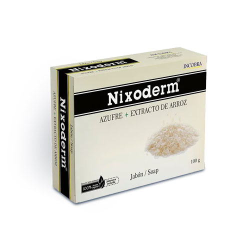 Drogas S&S - JABON NIXODERM AZUFRE ARROZ BARRA X 100 GR