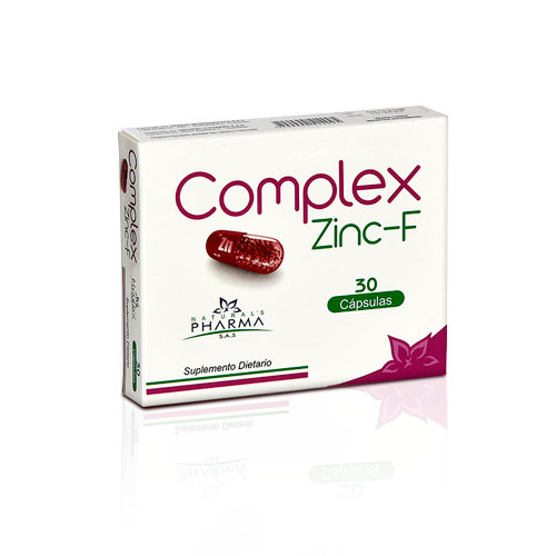 Drogas S&S - COMPLEX ZINC-F CAJA X 30 CAPS