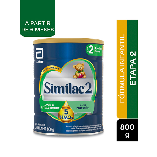 Drogas S&S - SIMILAC 2 5HMO LATA X 800 GR