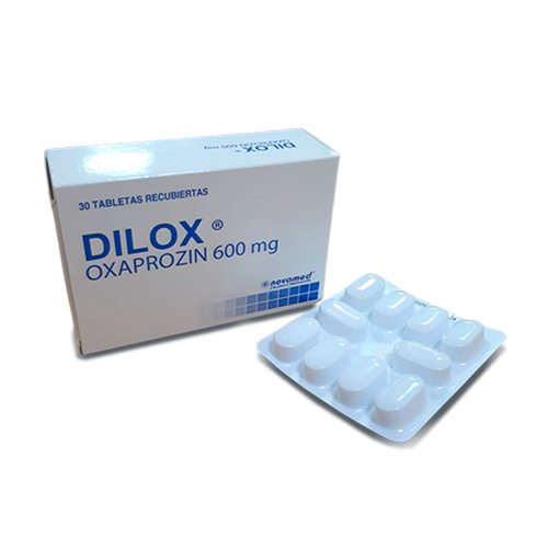 Drogas S&S - DILOX 600 MG CAJA X 30 TABS