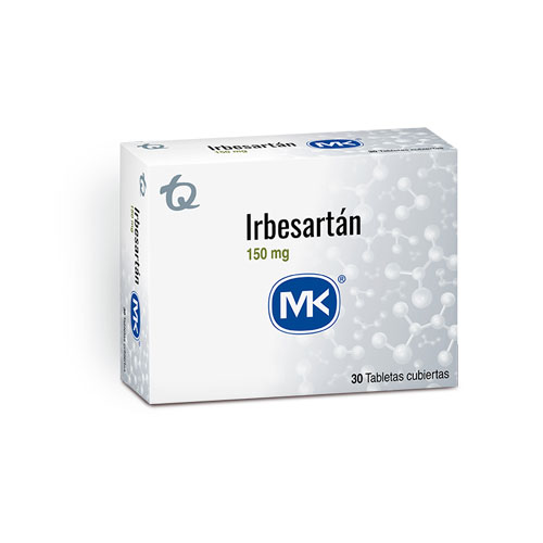 Drogas S&S - IRBESARTAN 150 MG MK ** CAJA X 30 TABS