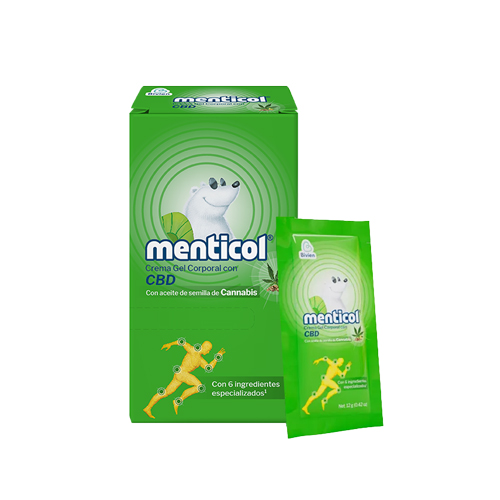 Drogas S&S - MENTICOL CREMA CANNABIS CAJA X 6 S/S