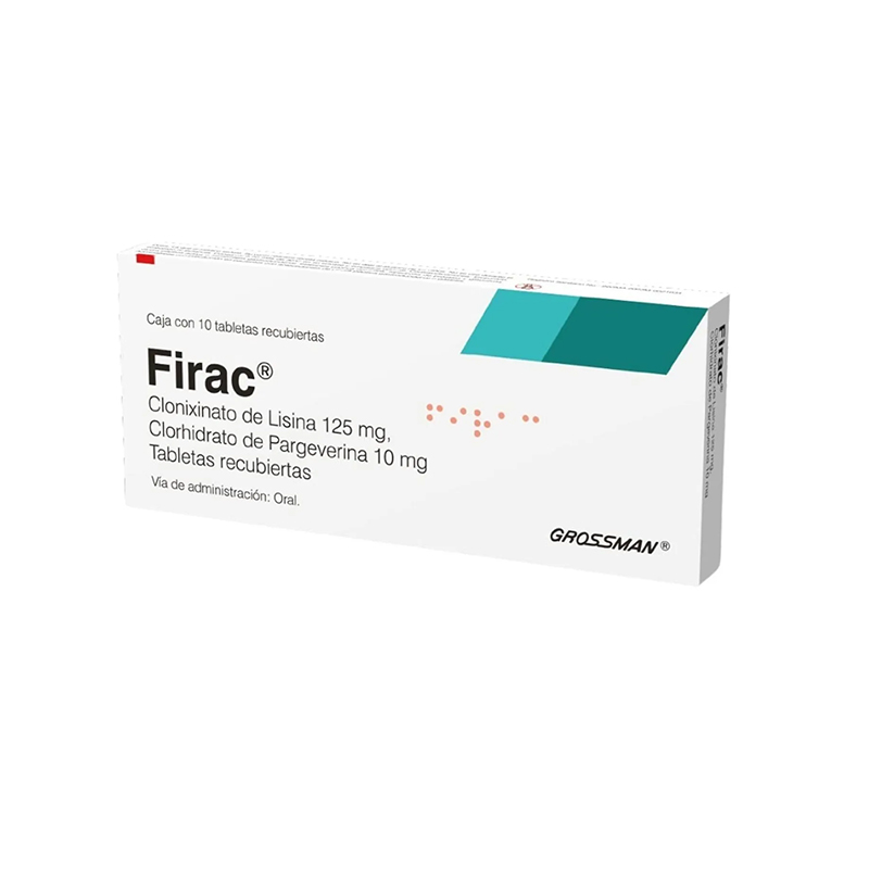 Drogas S&S - FIRAC 125/10 MG CAJA X 10 TABS