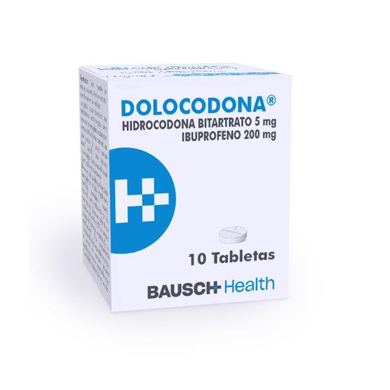 Drogas S&S - DOLOCODONA 5/200 MG CAJA X 10 TABS